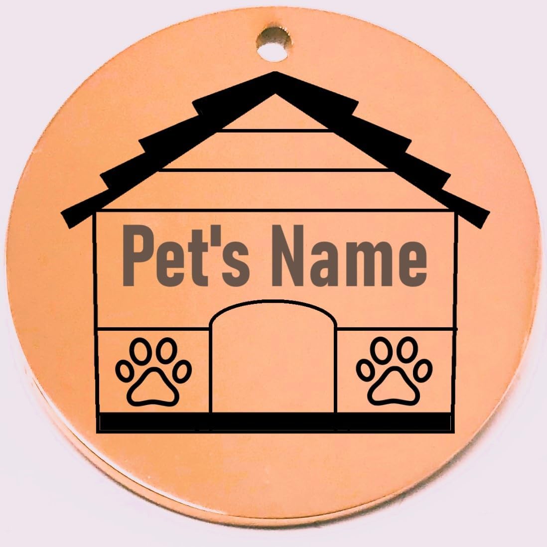 Personalized/custom Dog House ID Tags for Pet Collar - Dog Name Tag, D ...